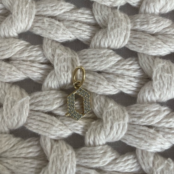 Jewelry | Miranda Frye Gothic O Charm | Poshmark
